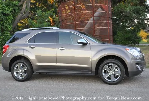 The side profile of the 2012 Chevrolet Equinox AWD LTZ | Torque News